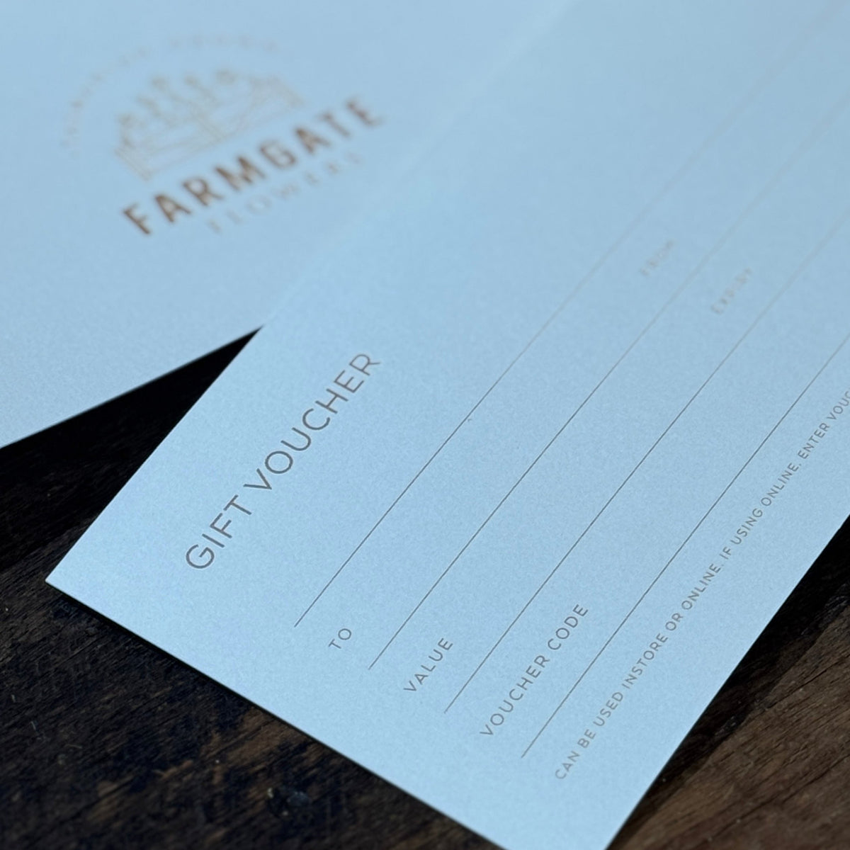 Gift Farmgate Flowers Voucher – Farmgate Flowers Direct